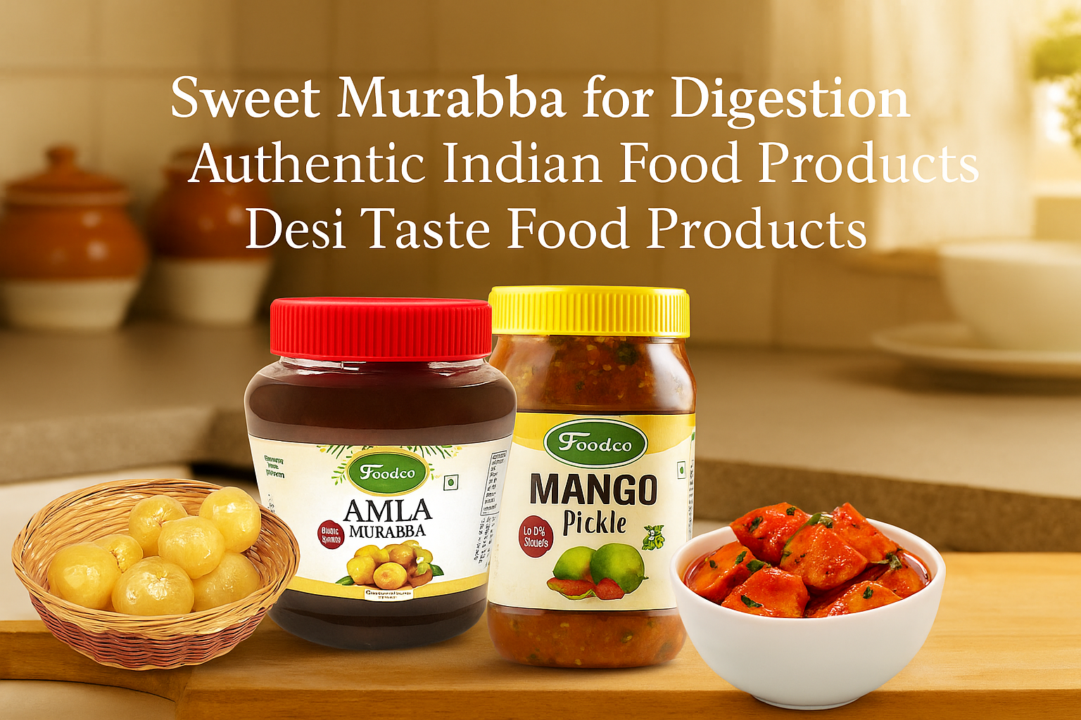 Foodco – Authentic Indian Taste with Sweet Murabba and Desi Food Produ
