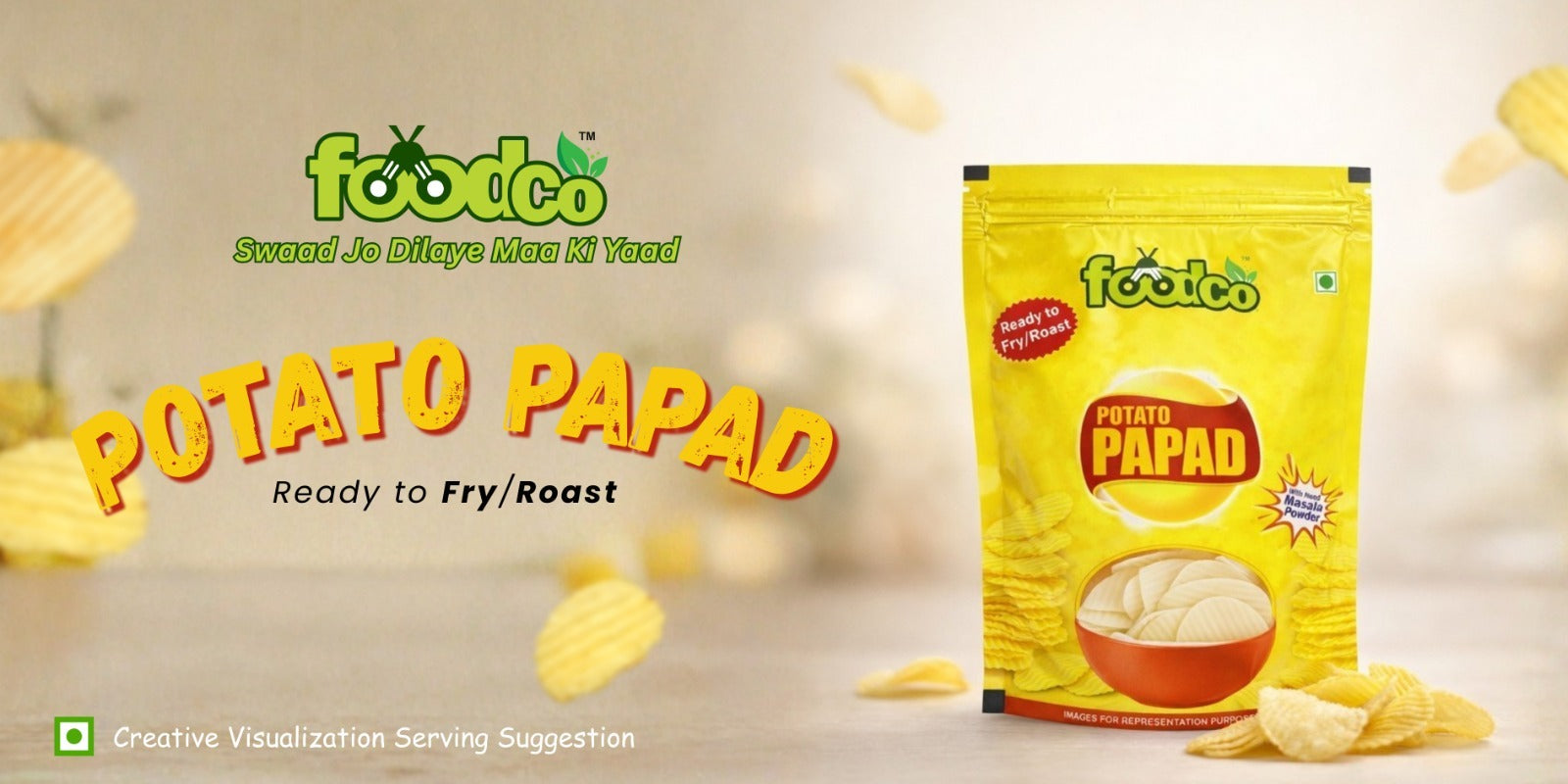 Best Potato Papad Seller and Manufacture in North india | Foodco offers ...
