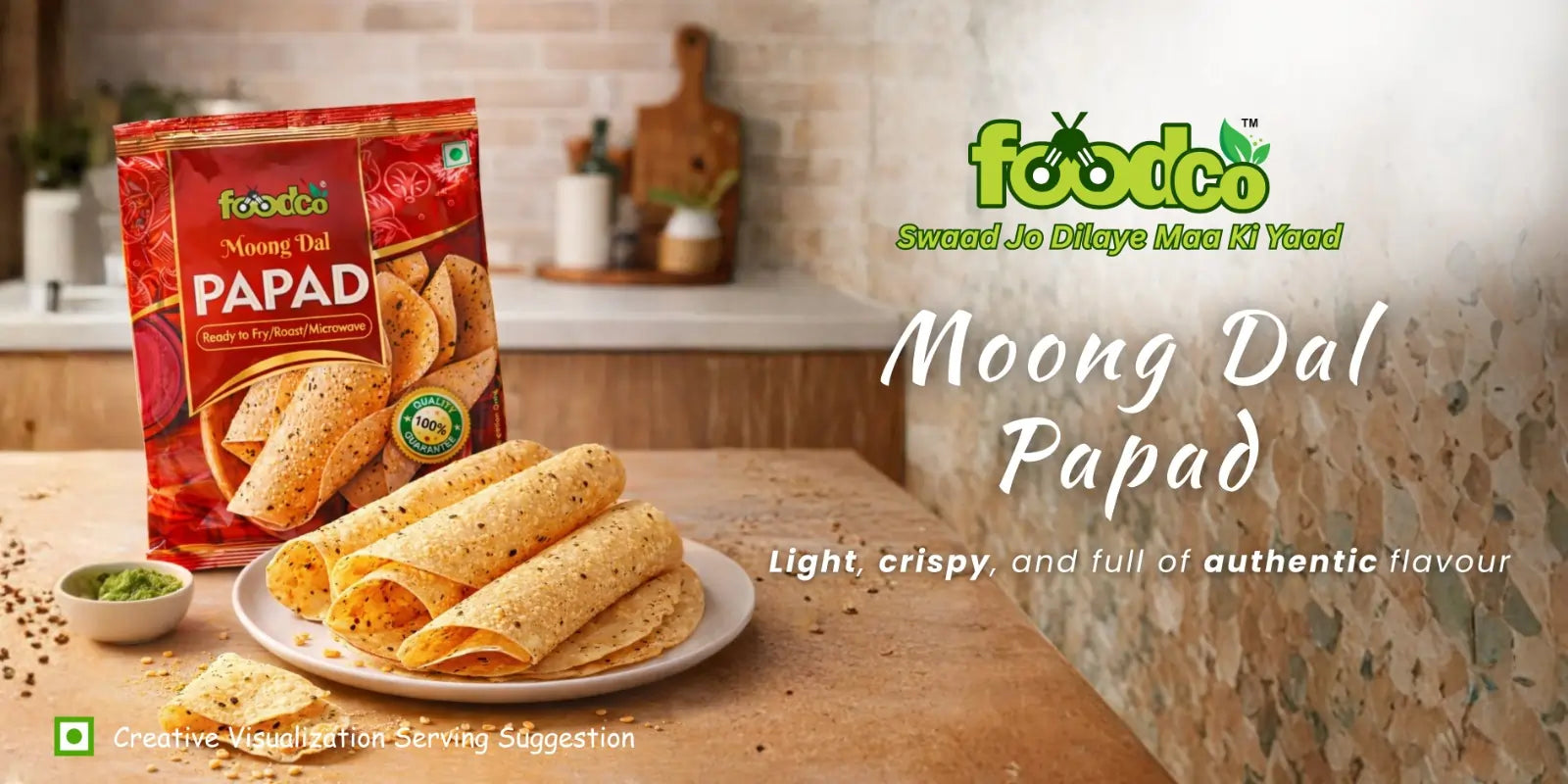 Homemade Moong Dal Papad Crispy, Authentic & Full of Flavor – Foodco